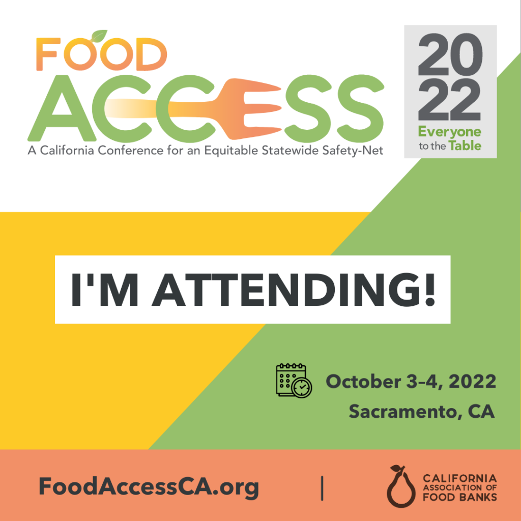 Food ACCESS Social Media Toolkit - California Association of Food Banks