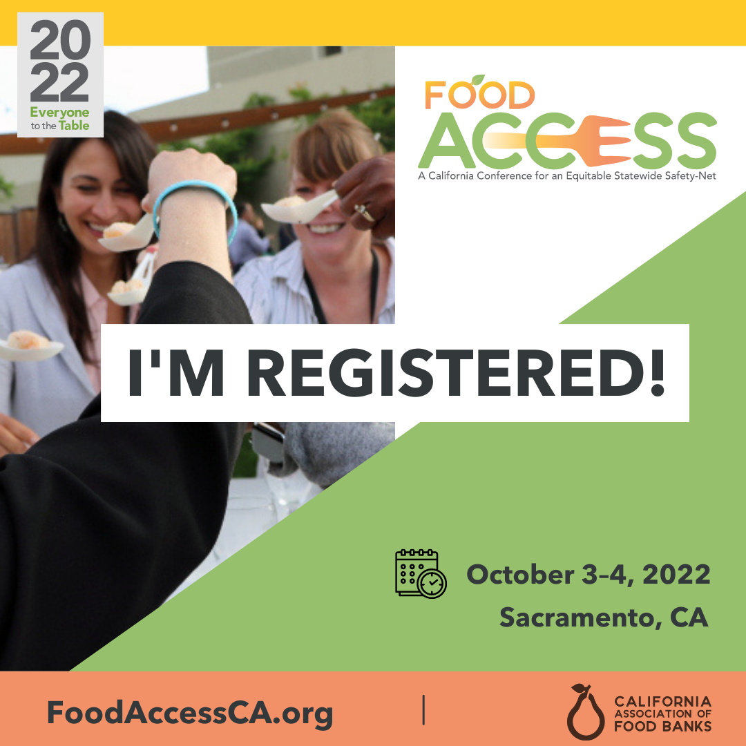 Food ACCESS Social Media Toolkit - California Association of Food Banks